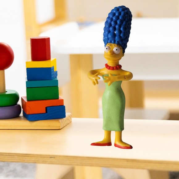 Toys | The Simpsons Bendable Vintage Marge Simpson Toy | Poshmark